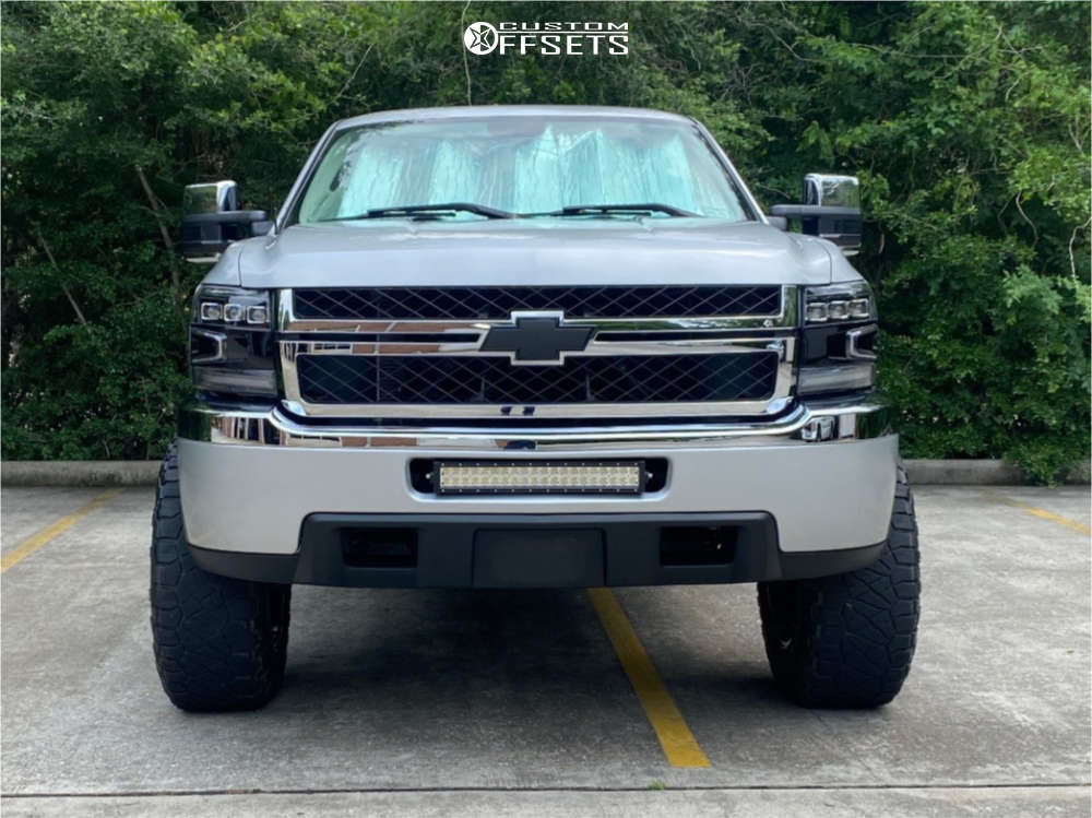 2012 Chevrolet Silverado 1500 with 20x12 -44 Gear Off-Road 726c and 37/ ...