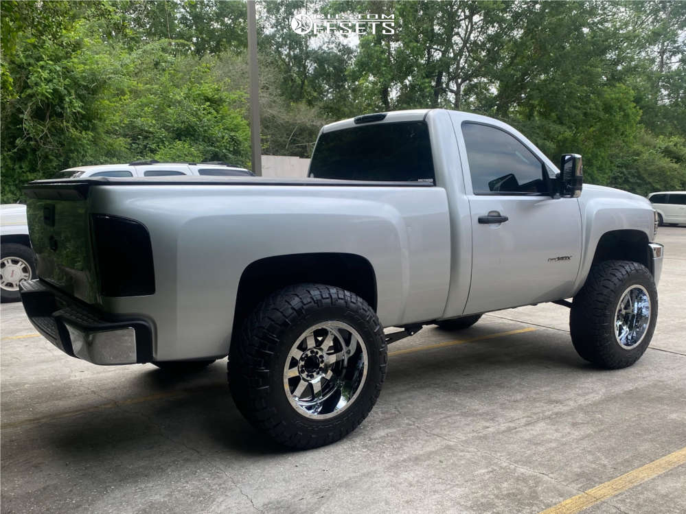 2012 Chevrolet Silverado 1500 with 20x12 -44 Gear Off-Road 726c and 37/ ...