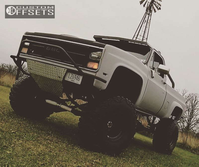 1984 GMC K1500 with 15x14 -89 Bart Wheels Super Trucker and 38/15.5R15 ...