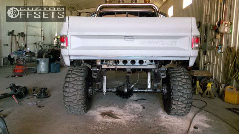 1984 GMC K1500 with 15x14 -89 Bart Wheels Super Trucker and 38/15.5R15 ...