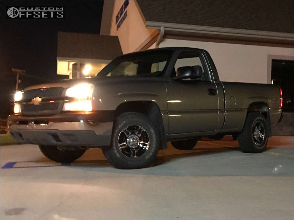 2003 Chevrolet Silverado 1500 with 16x8 -6 Ultra Drifter and 285/75R16 ...