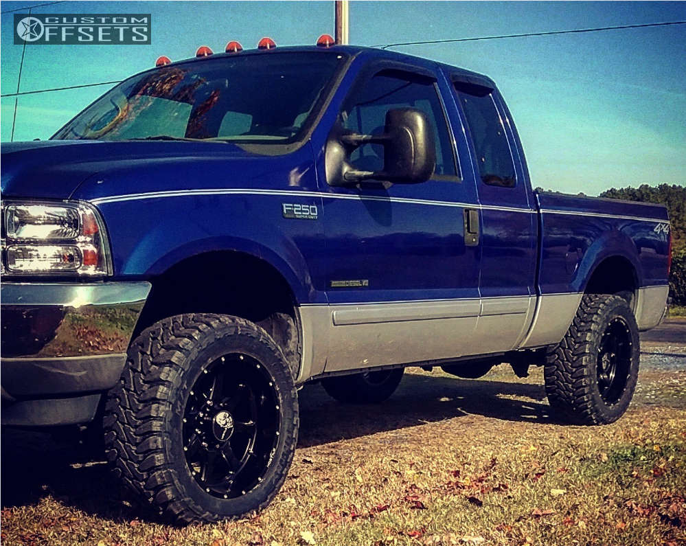 2003 Ford F-250 Super Duty with 20x10 -19 Hostile Exile and 33/12.5R20 ...