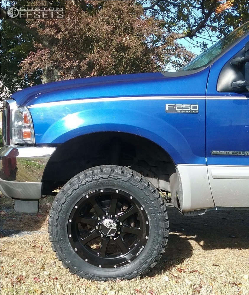2003 Ford F-250 Super Duty with 20x10 -19 Hostile Exile and 33/12.5R20 ...
