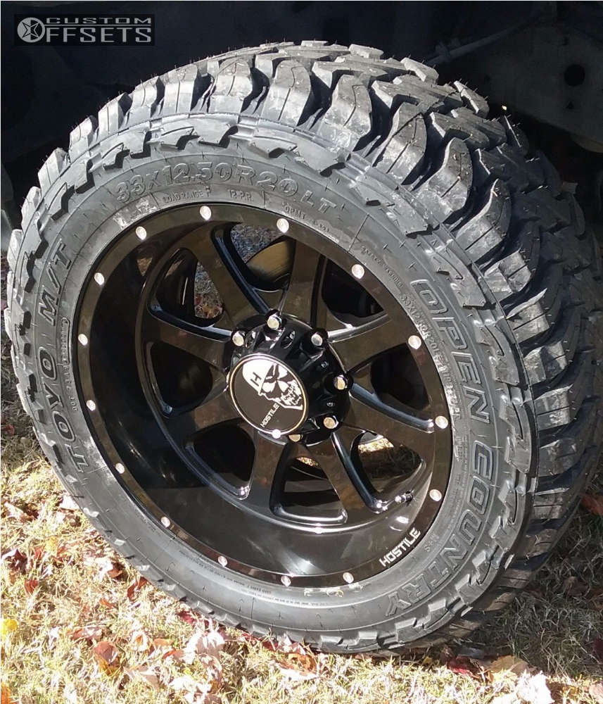 2003 Ford F-250 Super Duty with 20x10 -19 Hostile Exile and 33/12.5R20 ...