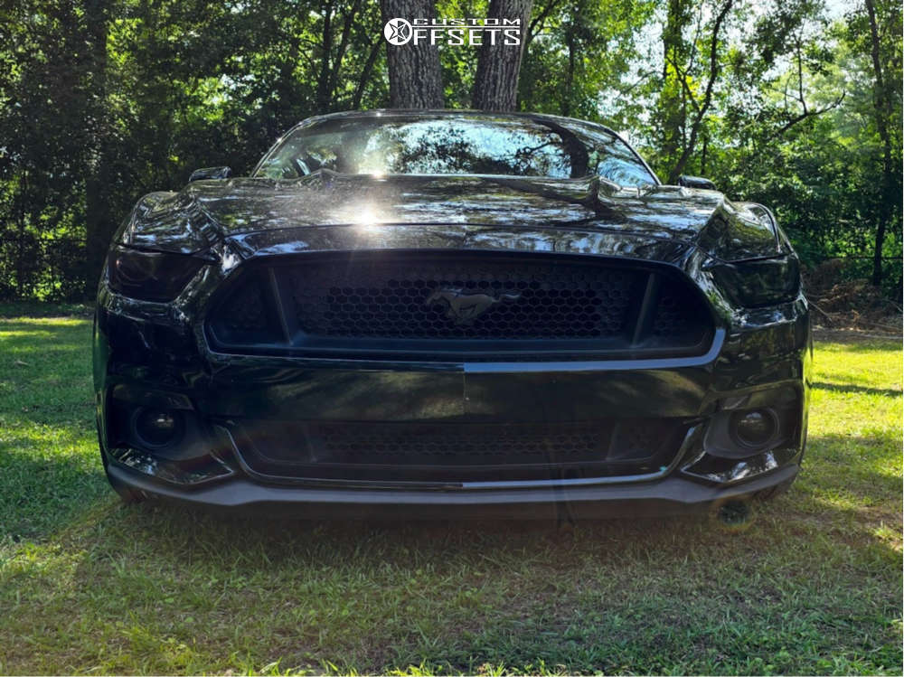 2017 Ford Mustang with 18x8.5 20 XXR 577 and 255/40R18 Lexani Lx-twenty ...