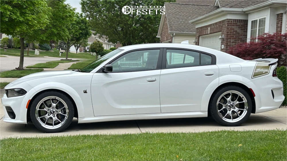 2023 Dodge Charger with 20x11 -3 Factory Reproductions Fr66f and 305 ...