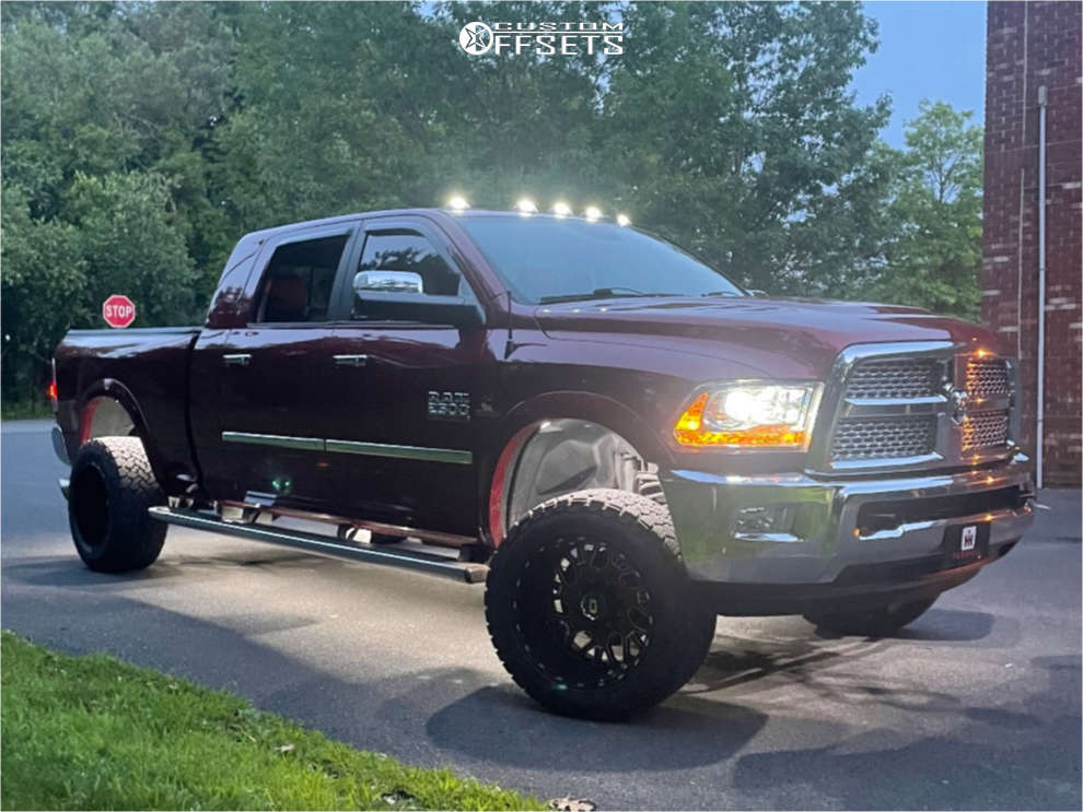 2014 Ram 2500 with 20x12 -51 Vision Brawl and 33/12.5R20 General ...