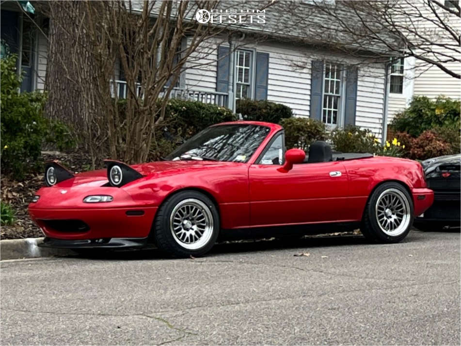 1994 Mazda Miata with 15x8 20 XXR 531 and 205/50R15 Falken Azenis Rt660 ...
