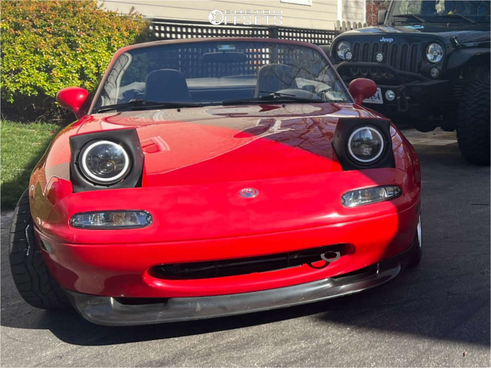1994 Mazda Miata with 15x8 20 XXR 531 and 205/50R15 Falken Azenis Rt660 ...