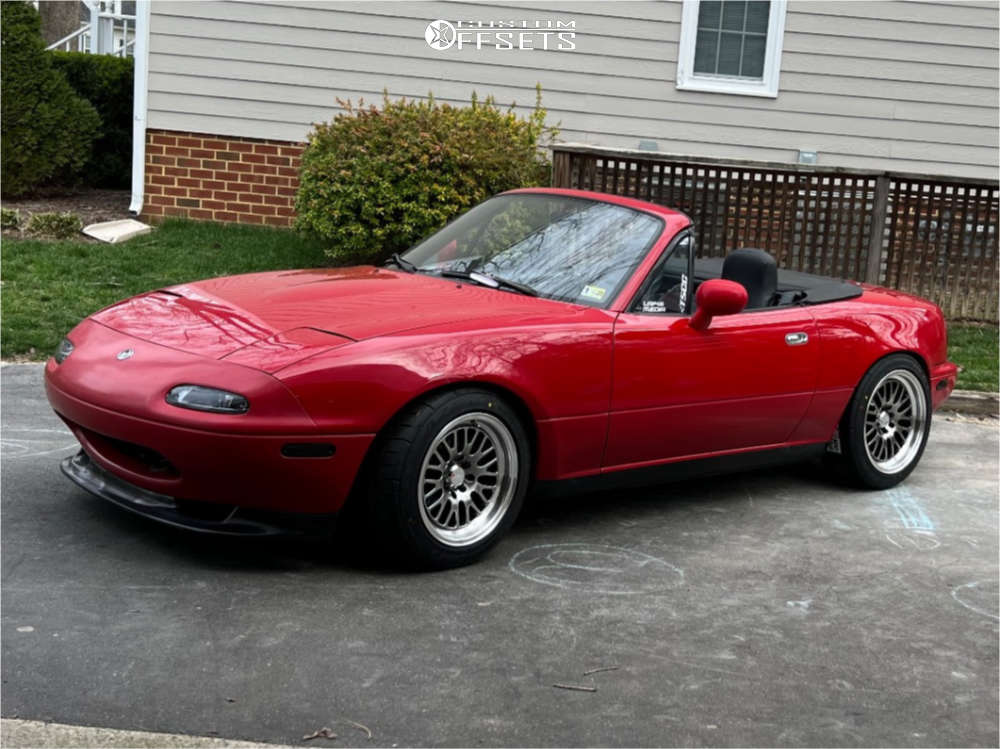 1994 Mazda Miata with 15x8 20 XXR 531 and 205/50R15 Falken Azenis Rt660 ...