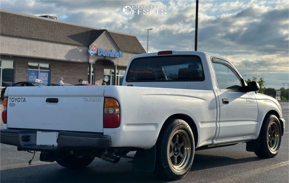 2004 Toyota Tacoma with 16x8 20 MST Time Attack and 235/60R16 Falken ...