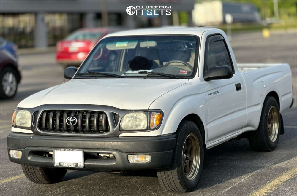 2004 Toyota Tacoma with 16x8 20 MST Time Attack and 235/60R16 Falken ...