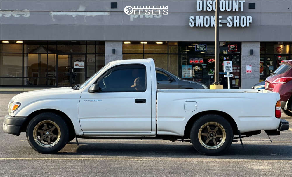 2004 Toyota Tacoma with 16x8 20 MST Time Attack and 235/60R16 Falken ...