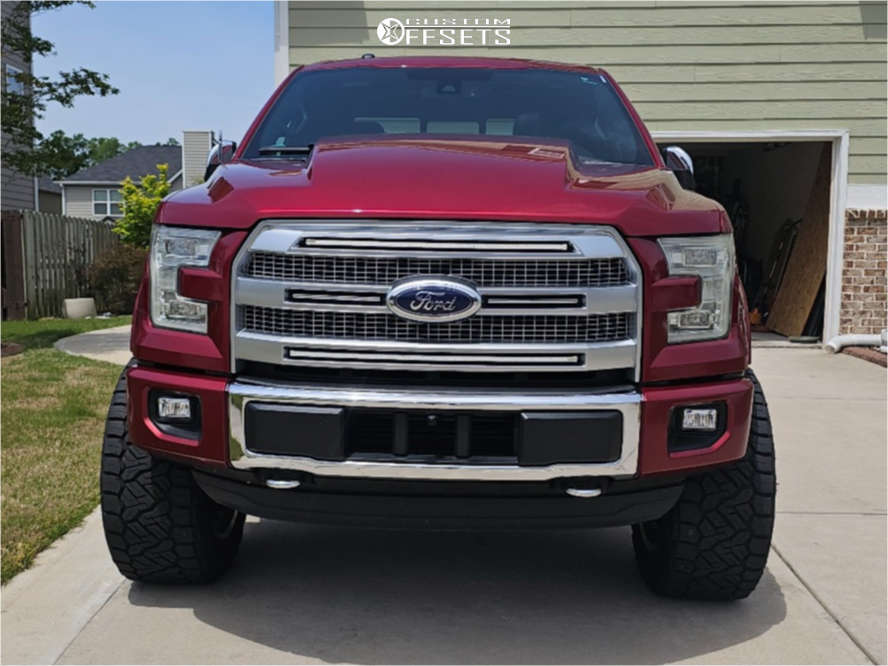 2015 Ford F-150 with 20x12 -44 Hostile Fury and 35/13.5R20 Nitto Recon Grappler A/t and ...