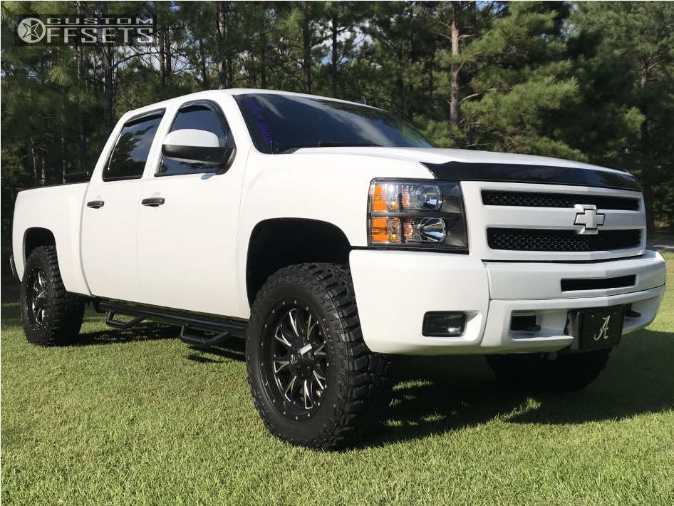 2012 Chevrolet Silverado 1500 with 20x9 1 Fuel Throttle and 275/65R20 ...