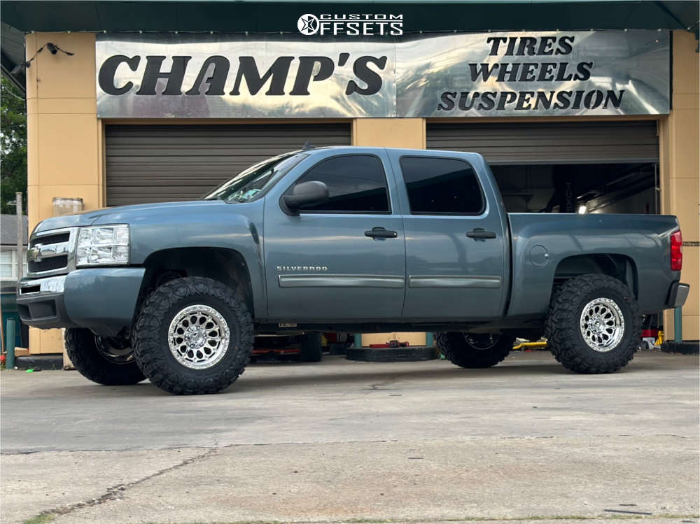2012 Chevrolet Silverado 1500 with 17x9 -12 Fittipaldi Offroad Ft101 ...