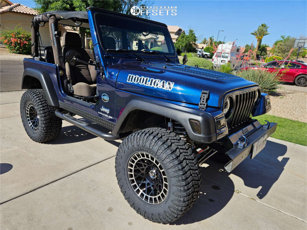 Jeep Wrangler Tj Black Wheels
