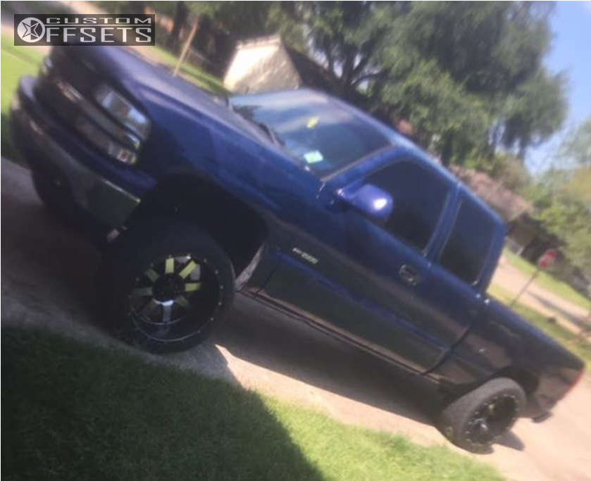 2001 Chevrolet Silverado 1500 with 22x12 -44 Gear Off-Road Big Block ...