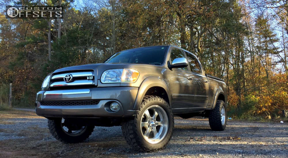 2006 Toyota Tundra with 20x10 20 Enkei Xsp and 305/55R20 Mastercraft ...