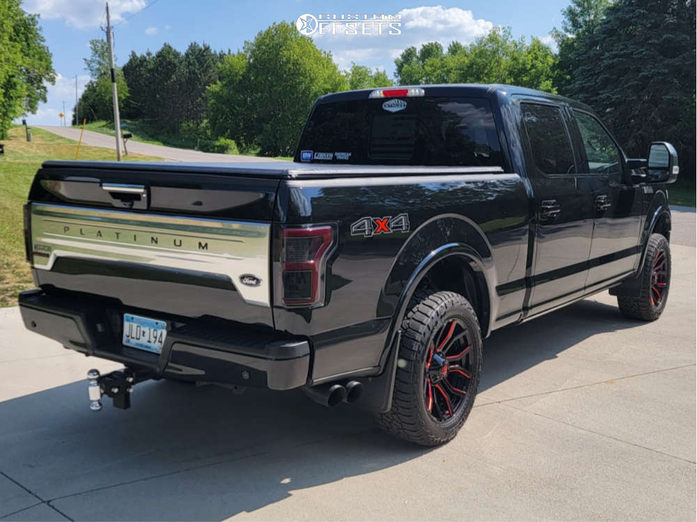 2018 Ford F-150 with 20x9 1 Fuel Rage and 275/55R20 Falken Wildpeak ...