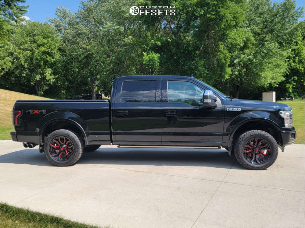2018 Ford F-150 with 20x9 1 Fuel Rage and 275/55R20 Falken Wildpeak ...