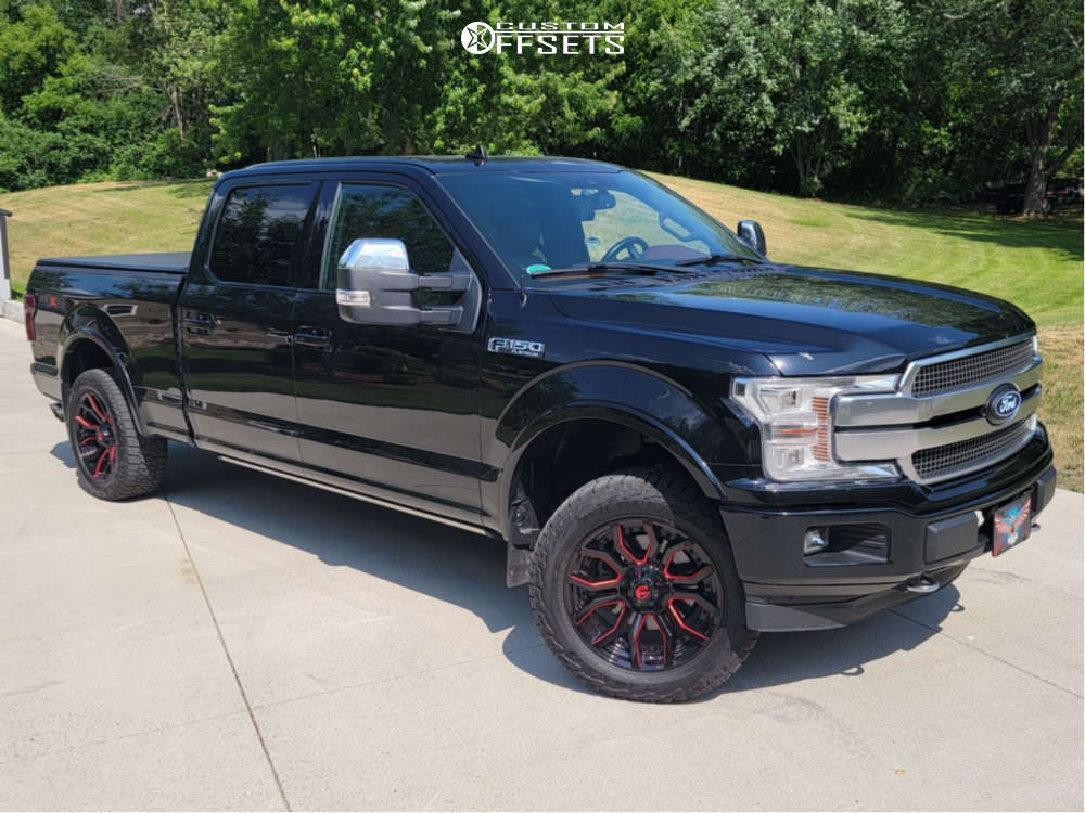 2018 Ford F-150 with 20x9 1 Fuel Rage and 275/55R20 Falken Wildpeak ...