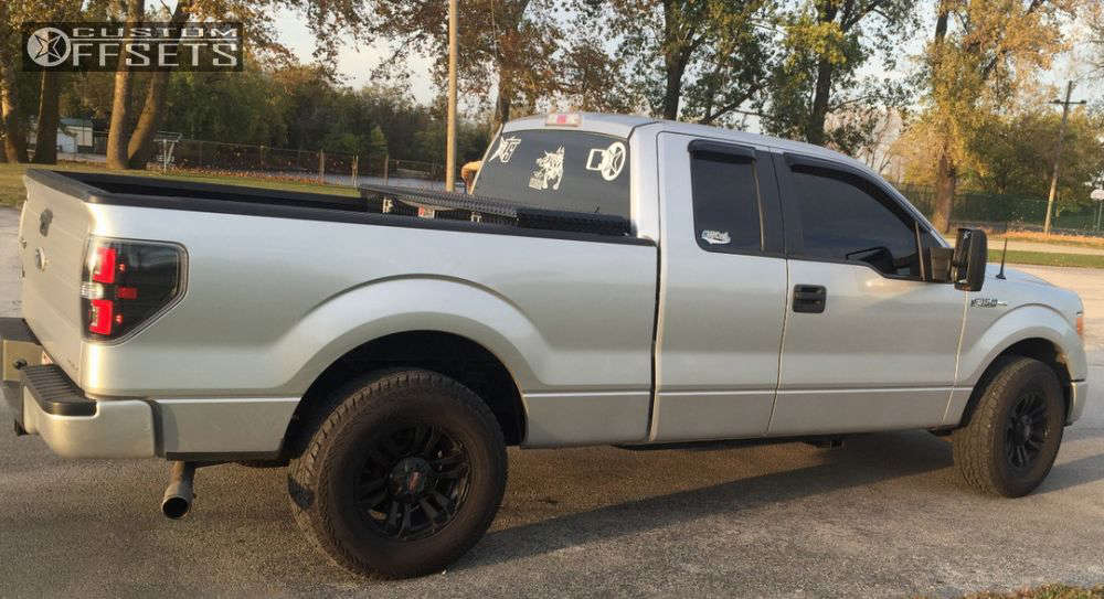 2011 Ford F-150 with 17x8.5 25 MB Wheels TKO and 31/12.5R17 Pathfinder ...