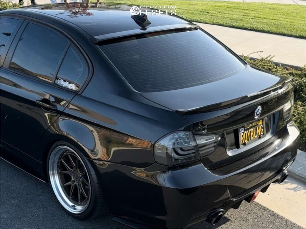 2009 BMW 328i with 18x8.5 35 Aodhan Ds08 and 225/40R18 Arroyo Grand ...