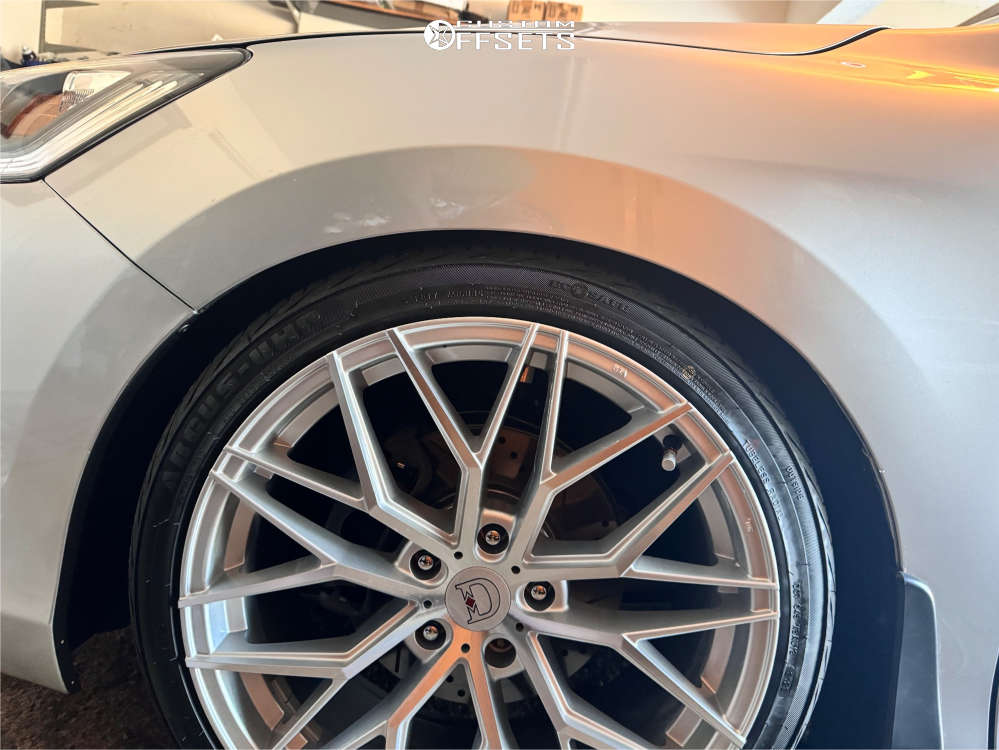 2013 Honda Accord with 19x8.5 35 Defy D07 and 235/35R19 Zenna Argus Uhp ...