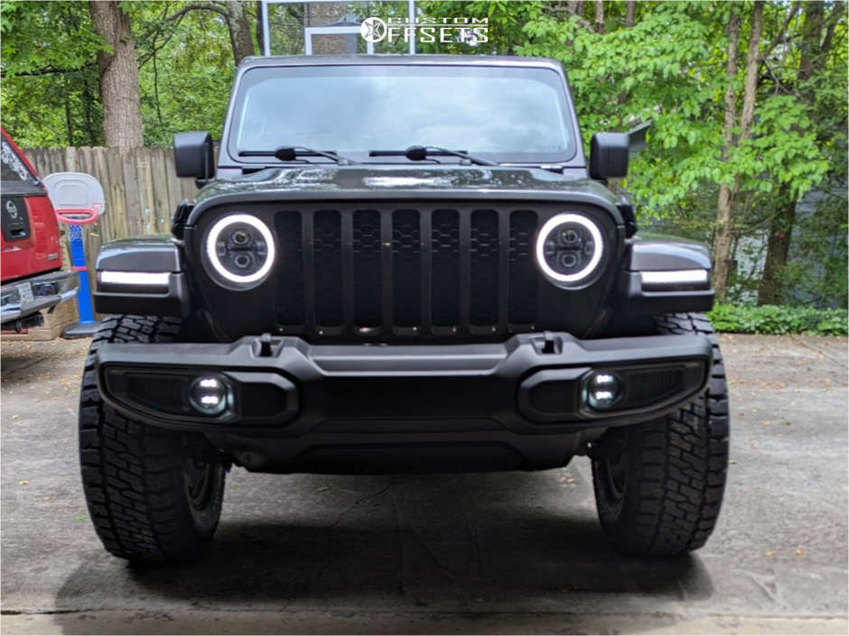 2022 Jeep Gladiator with 17x8.5 -10 Kansei Knp and 315/70R17 Mickey ...