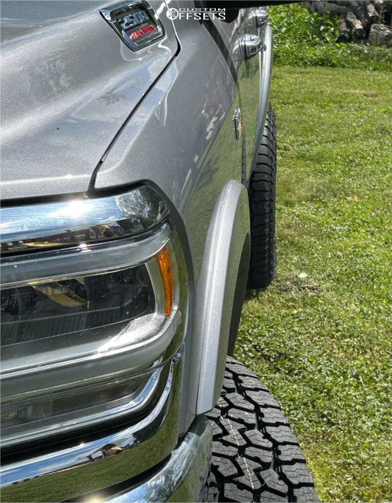 2021 Ram 2500 with 17x9 12 Ultra Nemesis and 37/12.5R17 Falken Wildpeak ...