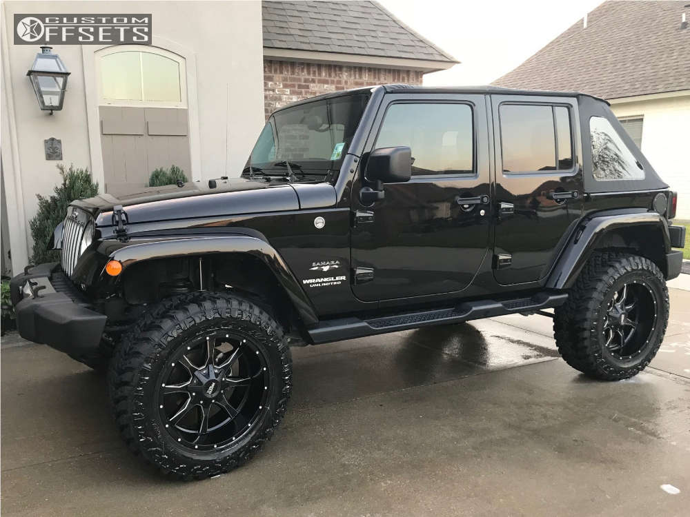 2016 Jeep Wrangler with 20x10 -24 Moto Metal MO970 and 35/12.5R20 ...