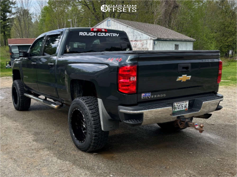 2017 Chevrolet Silverado 2500 HD with 20x12 -51 Vision Brawl and 35/12 ...