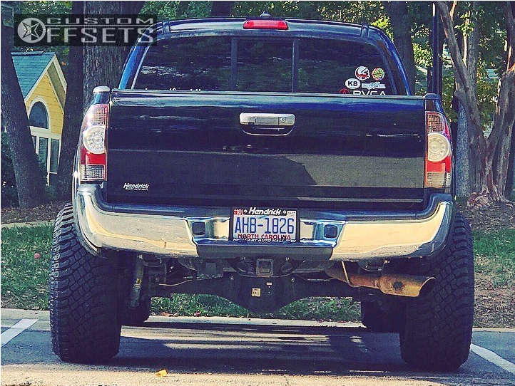 2012 Toyota Tacoma with 20x12 -51 Vision Rocker and 285/55R20 Atturo ...