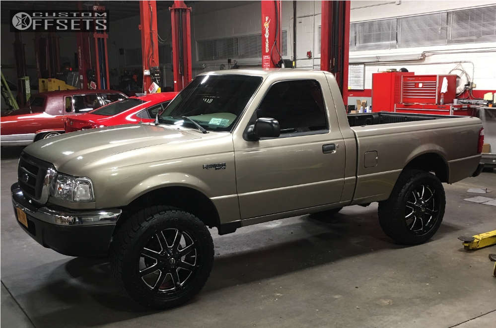 2004 Ford Ranger with 20x9 1 Fuel Maverick and 265/50R20 Nitto Terra ...