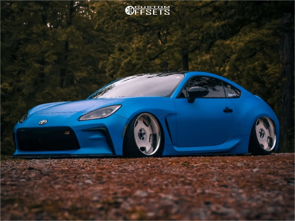 2023 Toyota GR86 with 18x9 6 Work Euroline and 205/35R18 Atlas Force ...