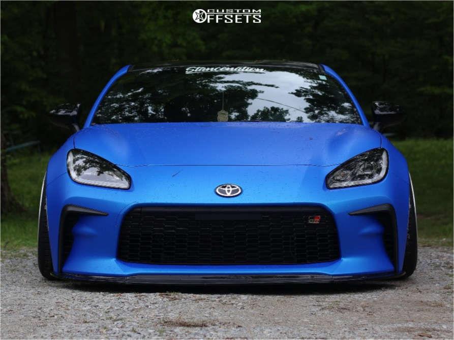 2023 Toyota GR86 with 18x9 6 Work Euroline and 205/35R18 Atlas Force ...