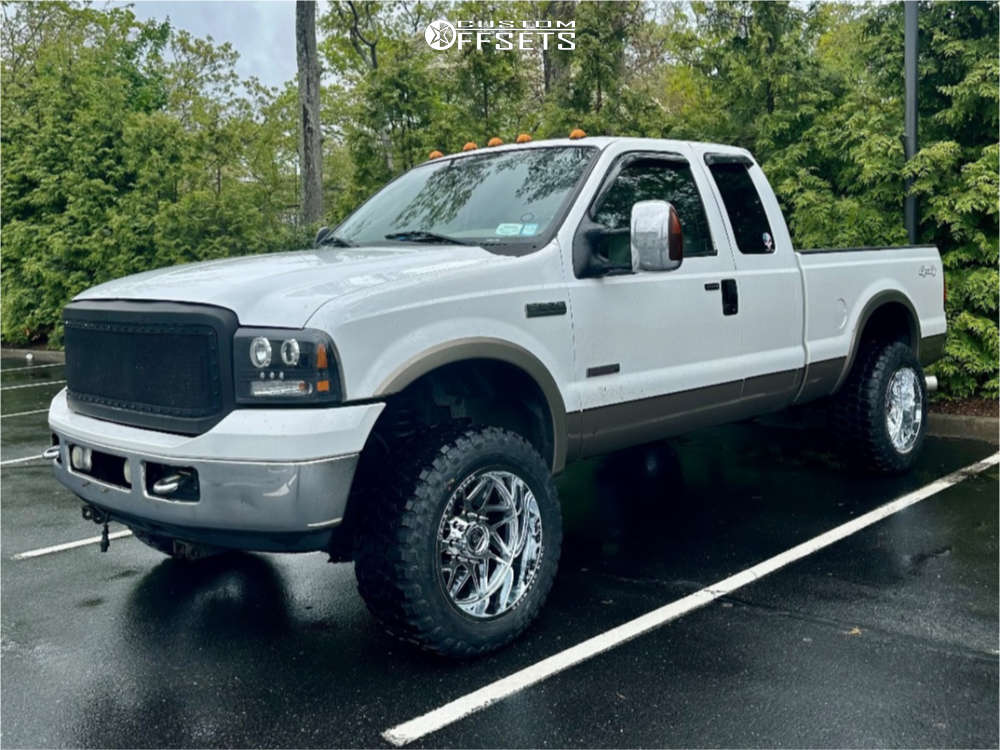 2007 Ford F-250 Super Duty with 20x12 -44 Gear Off-Road Ratio and 33/12 ...