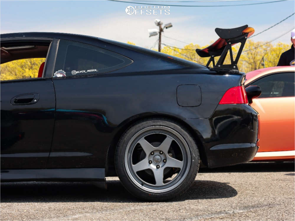 2004 Acura RSX with 18x9 35 Kansei Knp and 235/40R18 Cooper Zeon Rs3-g1 ...