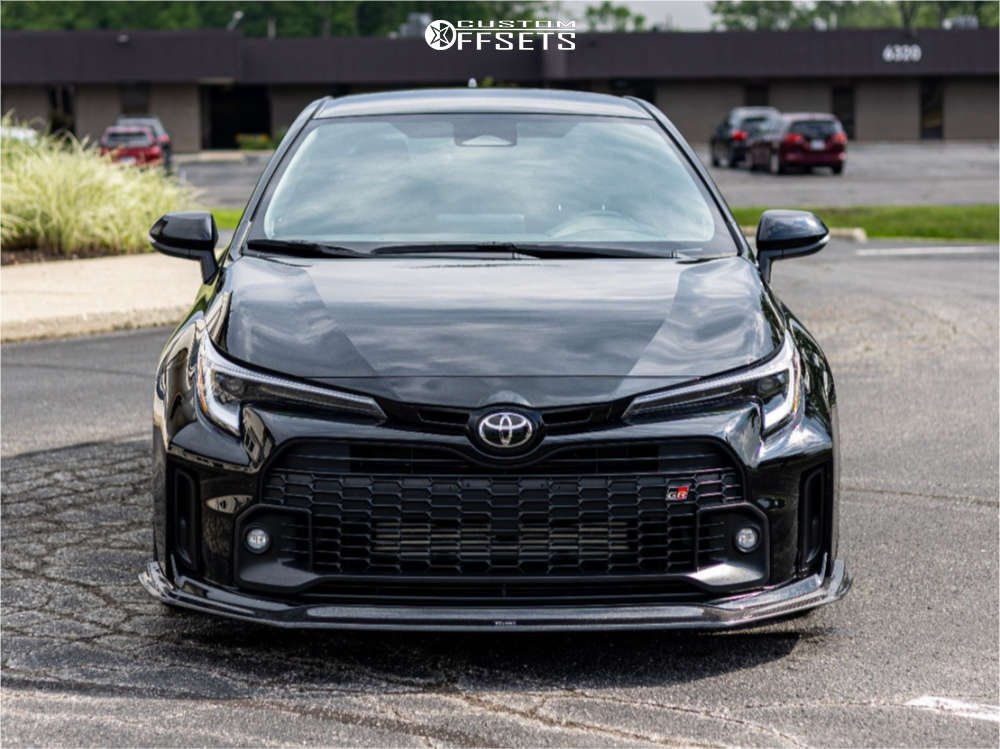 2023 Toyota GR Corolla with 18x10 40 Apex Vs-5rs and 265/35R18 Falken ...