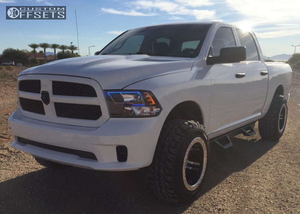 2014 Ram 1500 with 20x12 -44 Centerline Lt1 and 35/12.5R20 Hercules ...