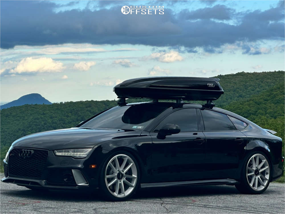 2016 Audi RS7 with 21x9 27 Rotiform Btl and 275/30R21 Michelin Pilot ...