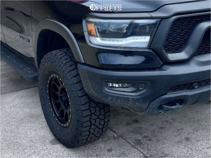 2020 Ram 1500 with 18x9 -12 Method 305 and 35/12.5R18 Falken Wildpeak ...