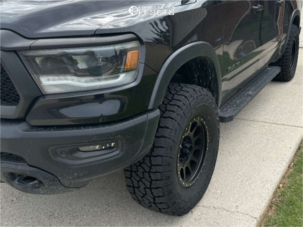2020 Ram 1500 with 18x9 -12 Method 305 and 35/12.5R18 Falken Wildpeak ...