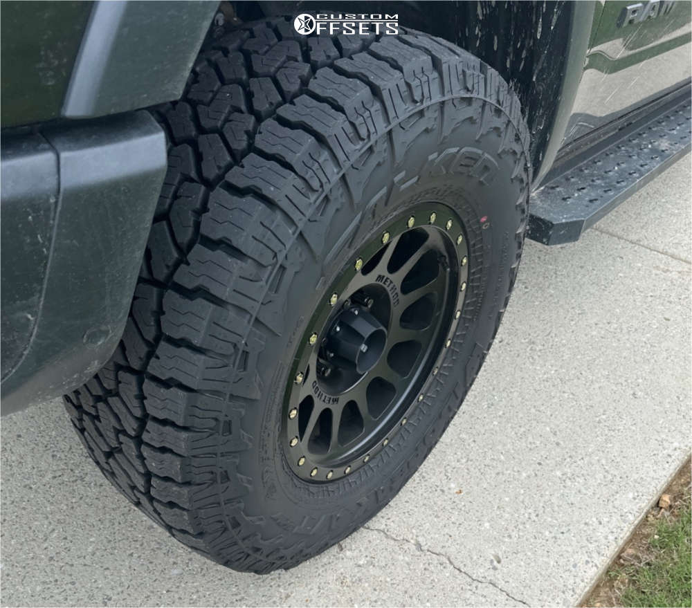 2020 Ram 1500 with 18x9 -12 Method 305 and 35/12.5R18 Falken Wildpeak ...