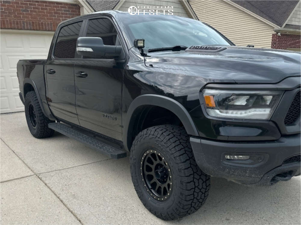 2020 Ram 1500 with 18x9 -12 Method 305 and 35/12.5R18 Falken Wildpeak ...