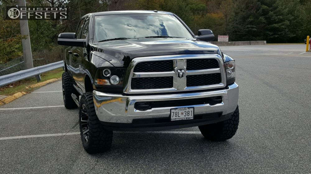 2014 Ram 2500 with 20x10 -18 Fuel Assault and 295/60R20 Cooper ...