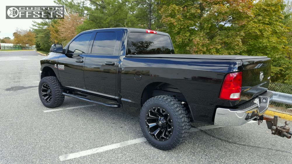 2014 Ram 2500 with 20x10 -18 Fuel Assault and 295/60R20 Cooper ...