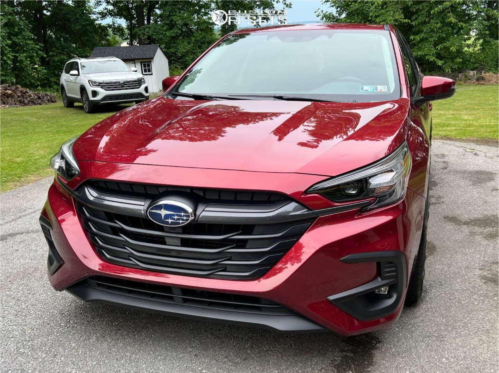 2024 Subaru Legacy with 18x8.5 35 Vors Tr4 and 235/45R18 Velozza Zxv4 ...