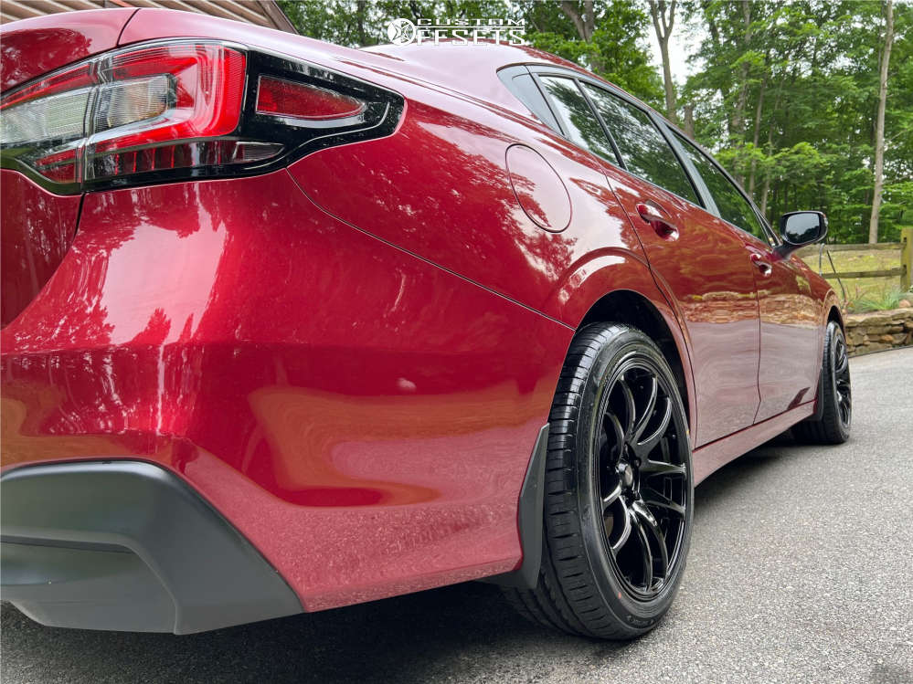 2024 Subaru Legacy with 18x8.5 35 Vors Tr4 and 235/45R18 Velozza Zxv4 ...